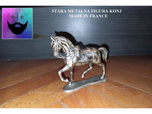 Stara metalna figura konj HSP France - TOP PONUDA