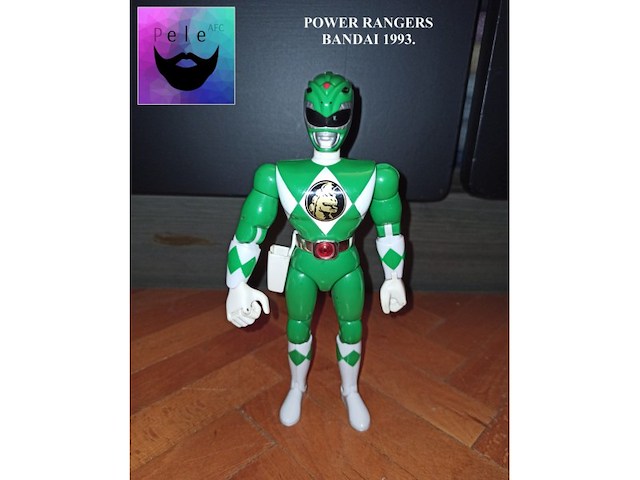 Akciona figura - Power Rangers Green - Bandai 1993.