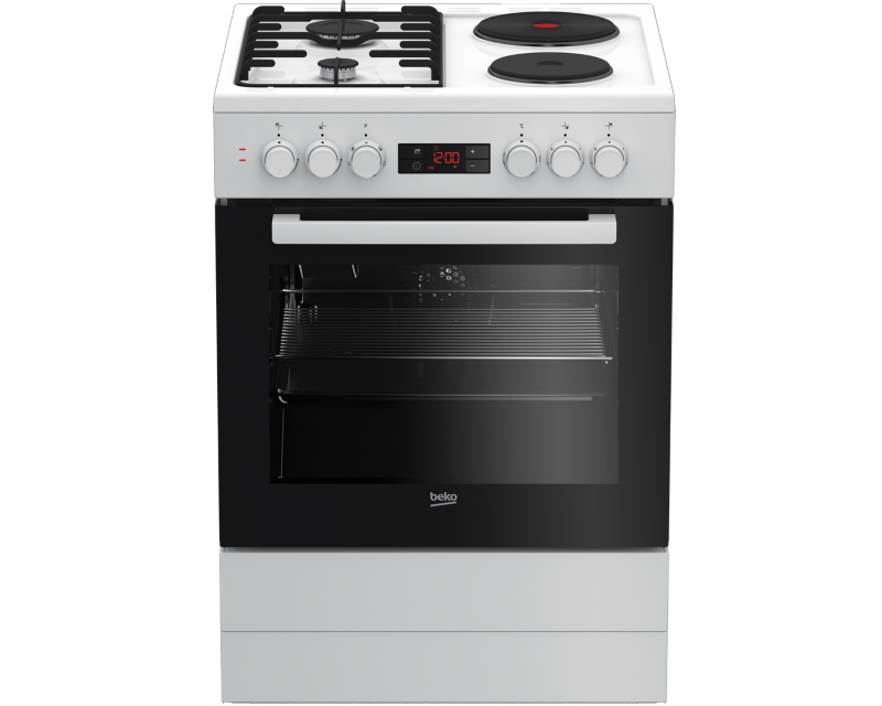 BEKO FSE64320DW Kombinovani šporet Ringle + Plin