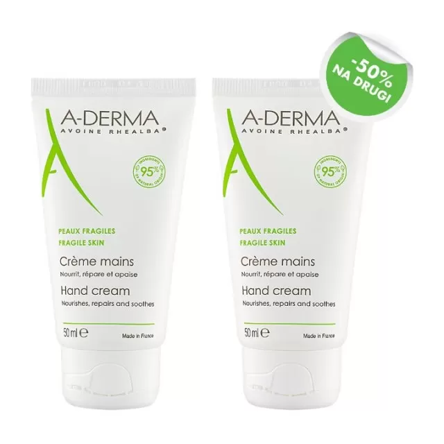 A-DERMA PROMO KREMA ZA RUKE I NOKTE -50% NA DRUGU KREMU