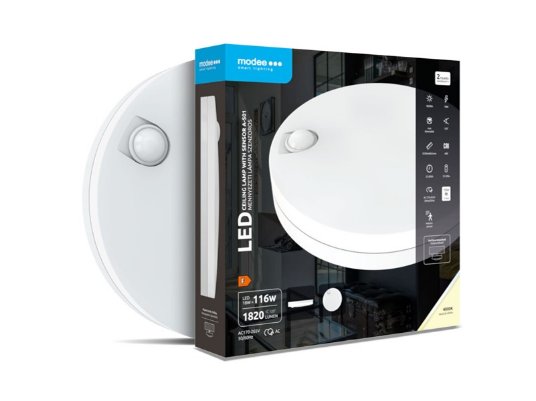 Modee LED plafonjera A-S01 18W 4000K +sensor (1820 lumena)