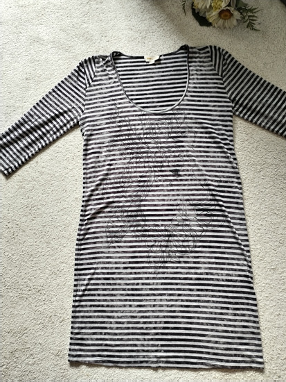 DIESEL horizontal stripe haljina/tunika