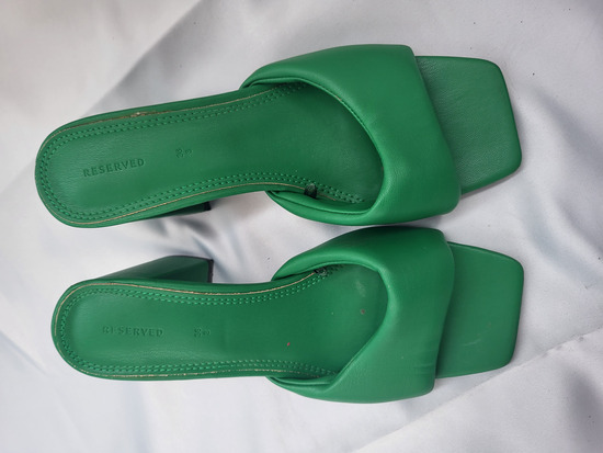 Zelene papuce 37