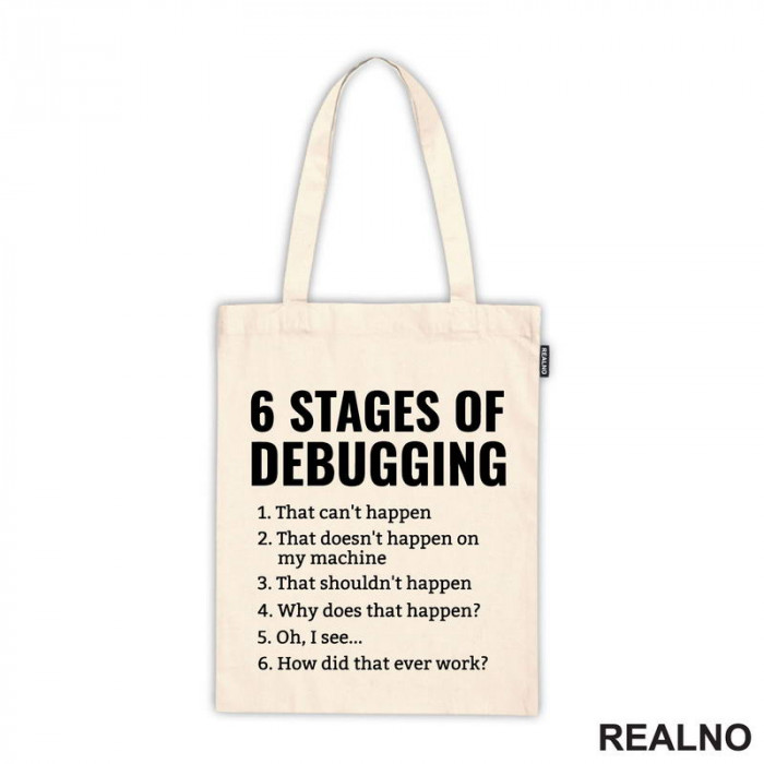 6 STAGES OF DEBUGGING - GEEK - CEGER