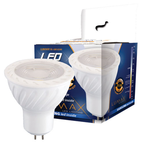 LED SIJALICA LUMAX LUMMR16-6W-6500K, GU5.3