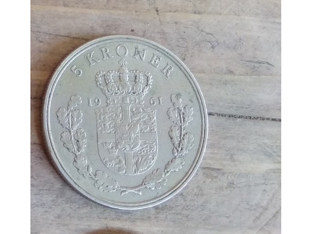 DANSKA DENMARK 5 K 1961