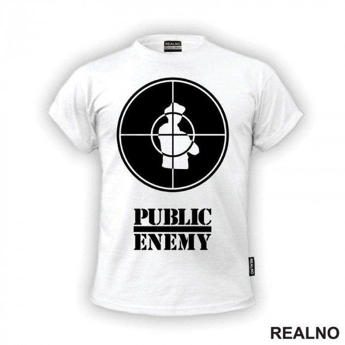 PUBLIC ENEMY LOGO - MUZIKA - MAJICA