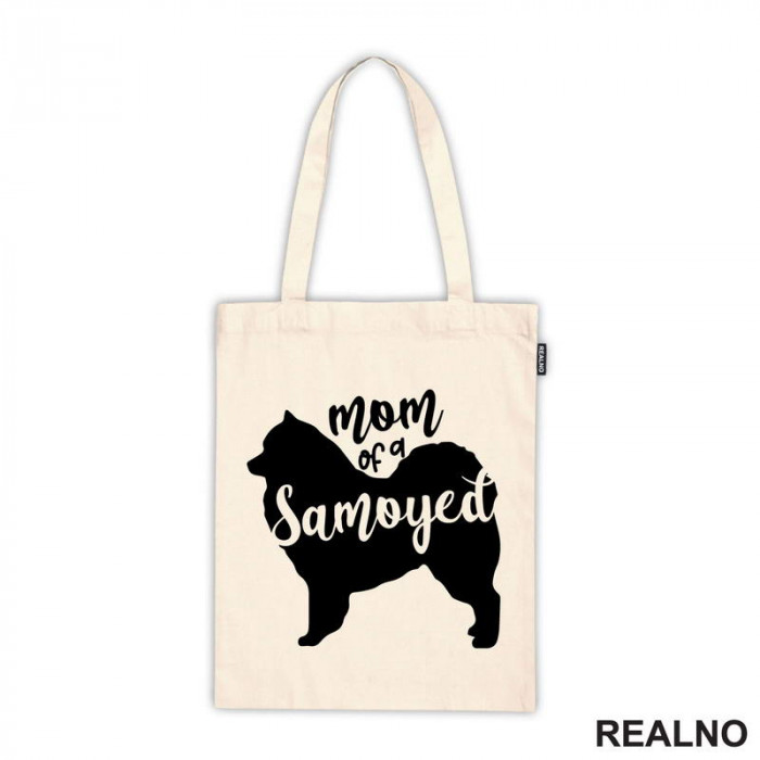 MOM OF A SAMOYED - SILHOUETTE - SAMOJED - PAS - DOG - CEGER