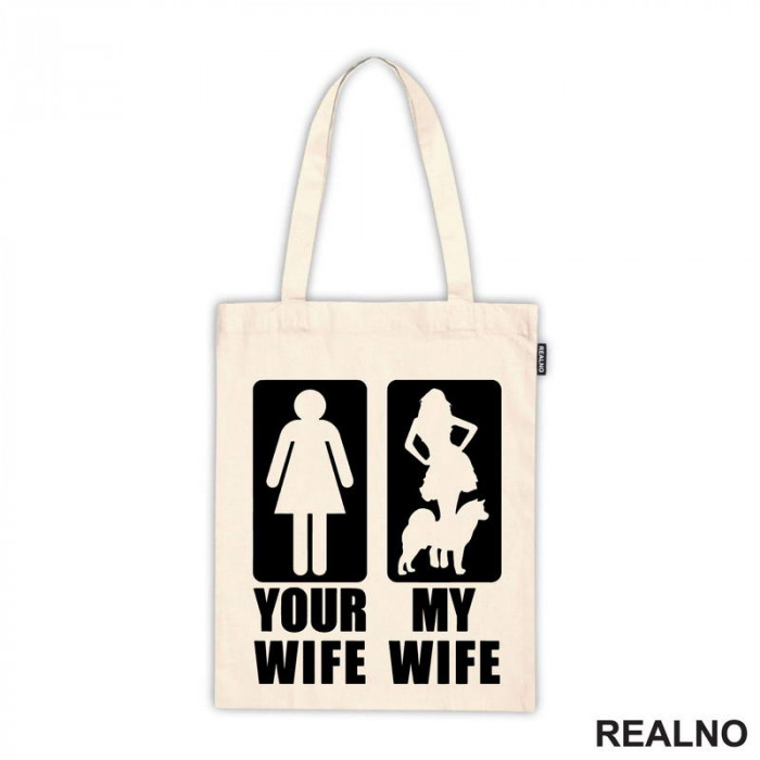 YOUR WIFE, MY WIFE - SILHOUETTE SYMBOLS - PAS - DOG - CEGER