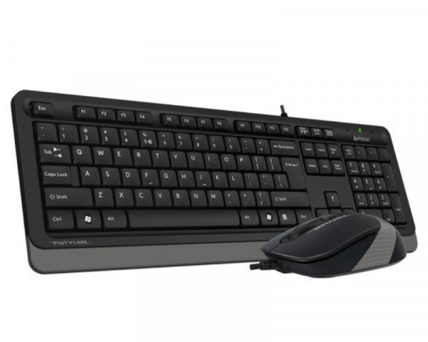 A4-F1010 A4Tech Fstyler tastatura YU-LAYOUT + mis USB, Grey
