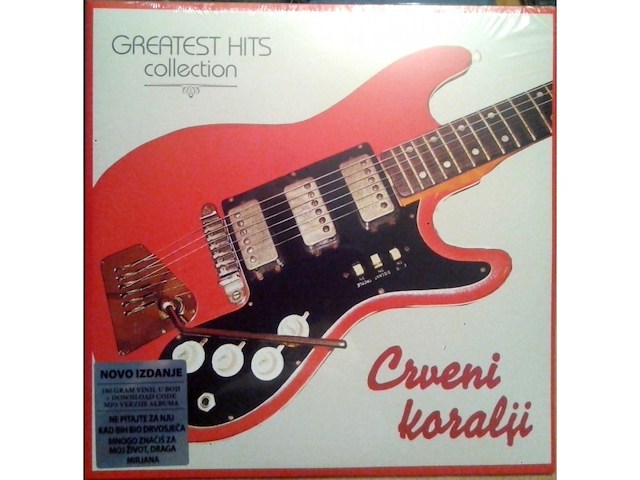Crveni Koralji ‎– Greatest Hits Collection 2LP u Foliji