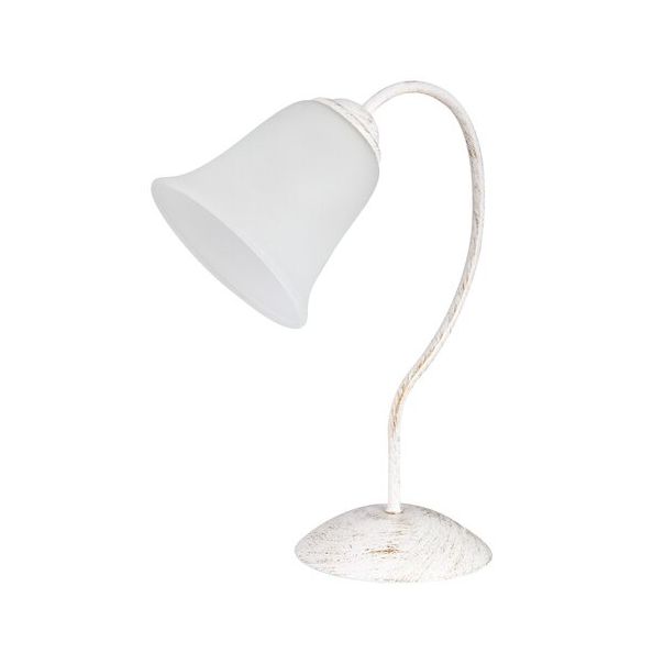 RABALUX Stona lampa Fabiola antik bela, E27 40W