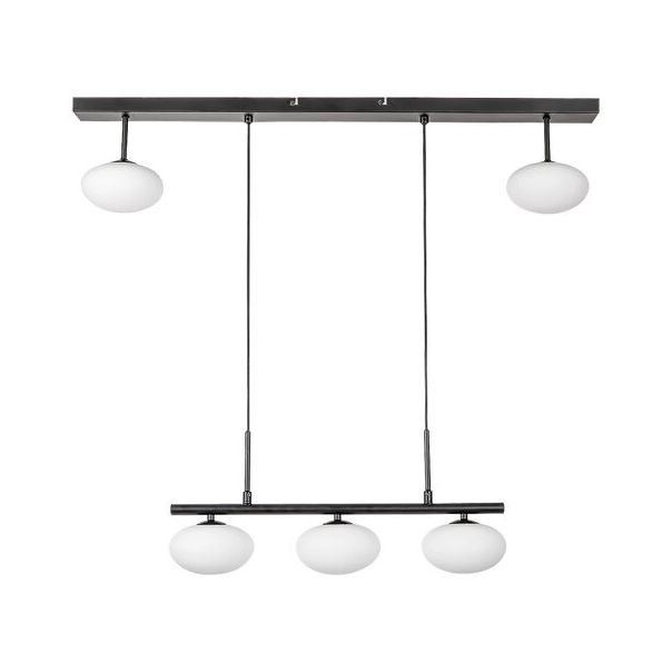 RABALUX Visilica Calista crna, G9 28W