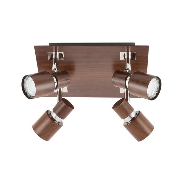 RABALUX Spot rasveta Merkur wenge braon, GU10 50W