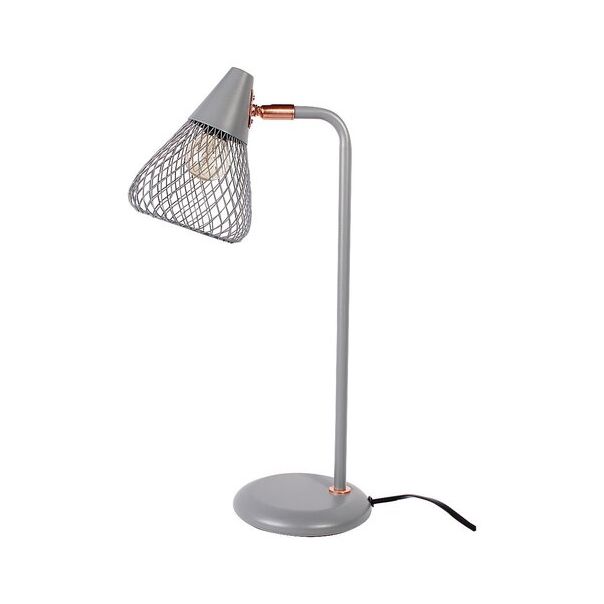 RABALUX Stona lampa Fanny siva E14 25W