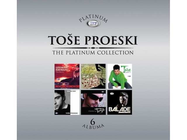 Toše Proeski - The platinum collection (6CD box set)