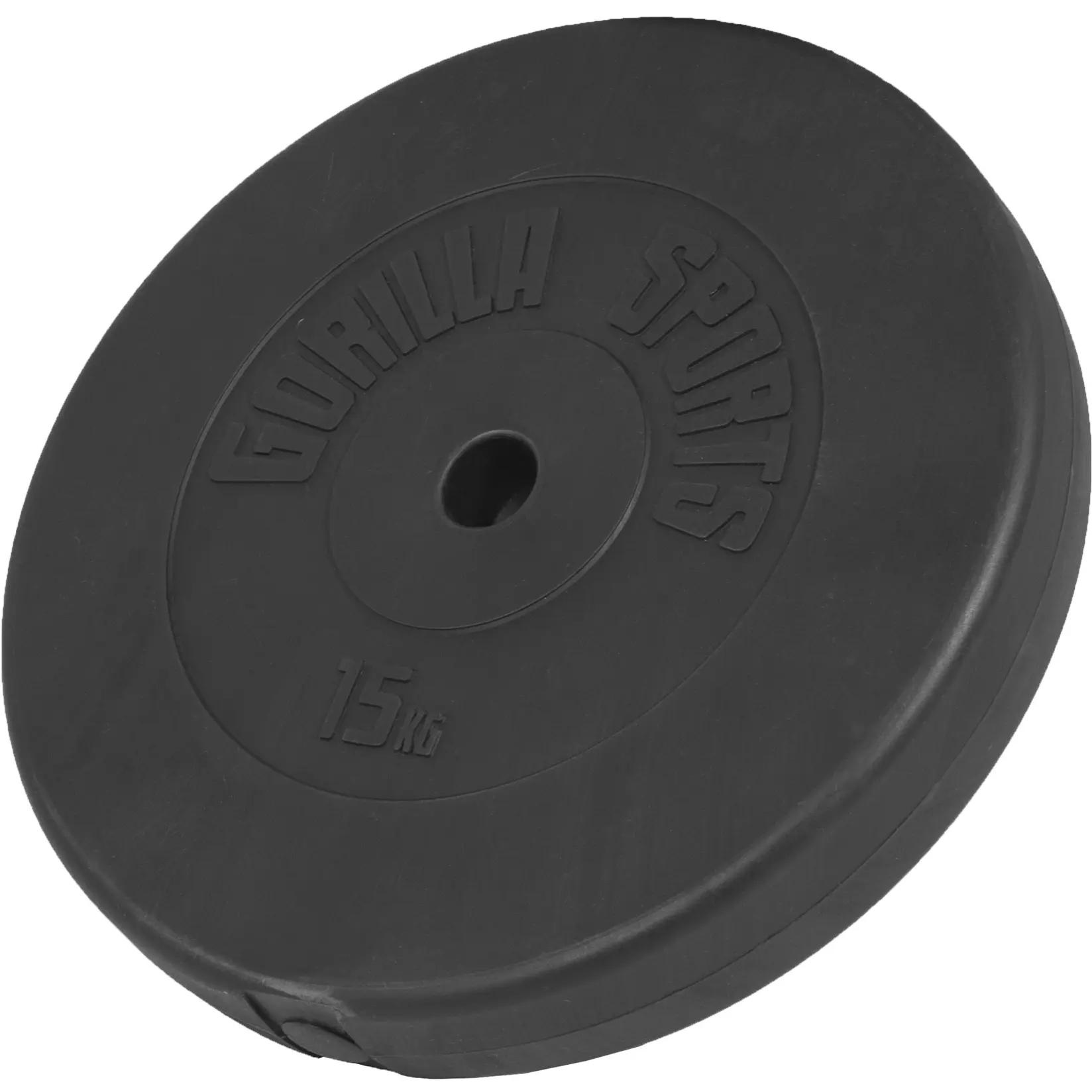 GORILLA SPORTS Teg obložen plastikom 15 kg
Teg idealan za trening sa bučicama i šipkama po vašem izboru