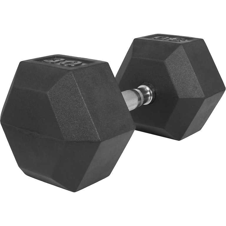 GORILLA SPORTS Bučica gumirana Hex 30 kg