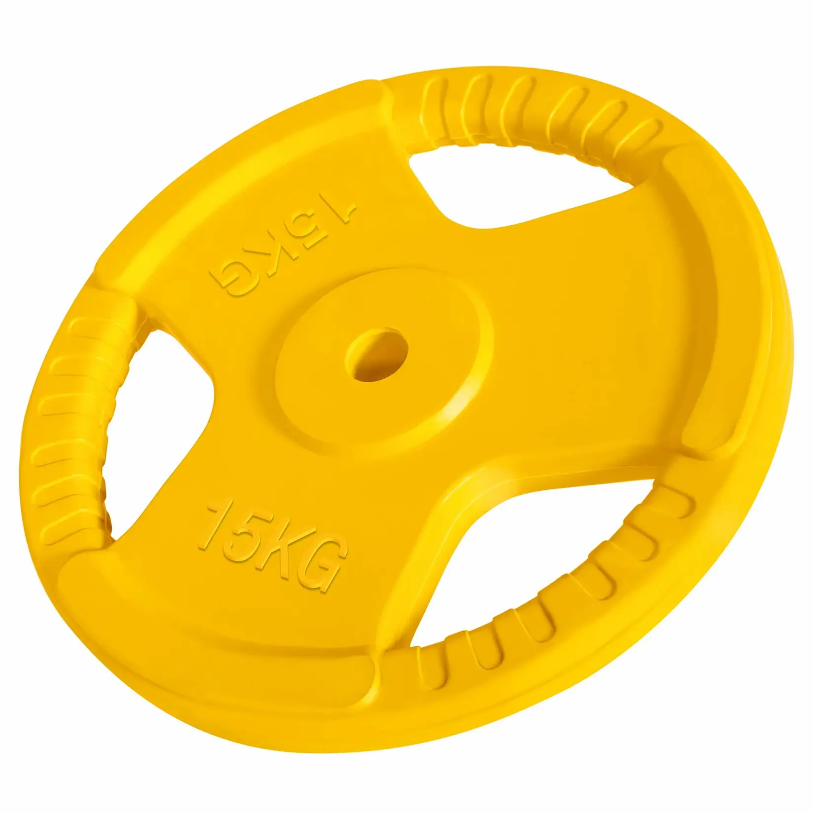 GORILLA SPORTS Teg obložen gumom 15 kg žuti
Teg idealan za trening sa bučicama i šipkama po vašem izboru