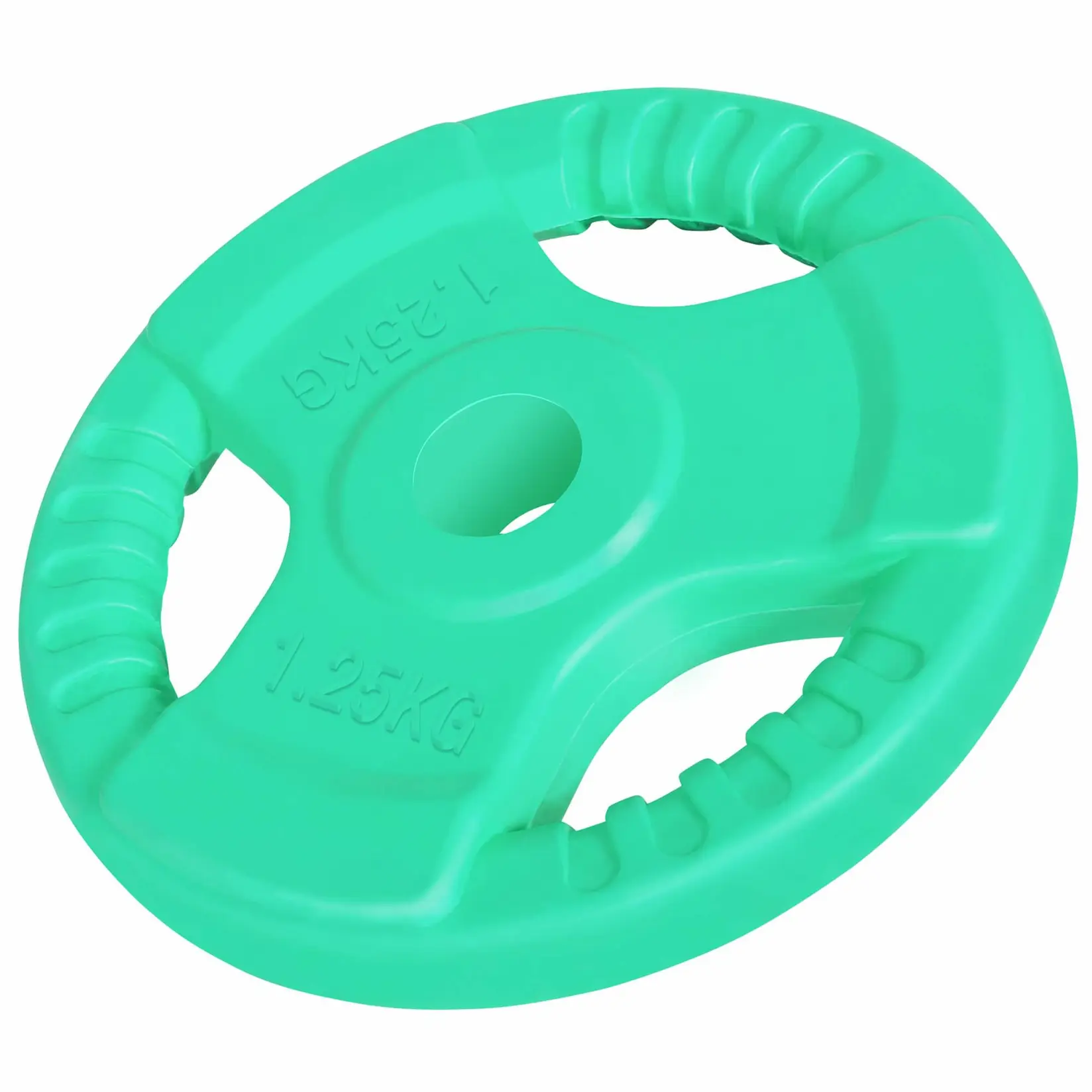 GORILLA SPORTS Teg obložen gumom 1.25 kg svetlozeleni
Teg idealan za trening sa bučicama i šipkama po vašem izboru