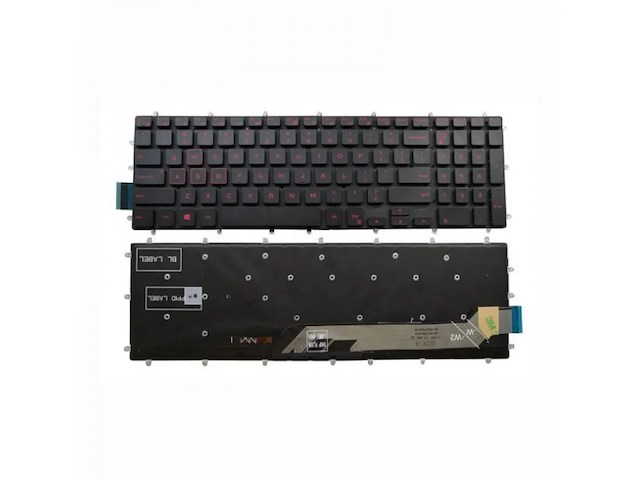 Nova tastatura za Dell P66F, P66F001, P72F ima osvetlje