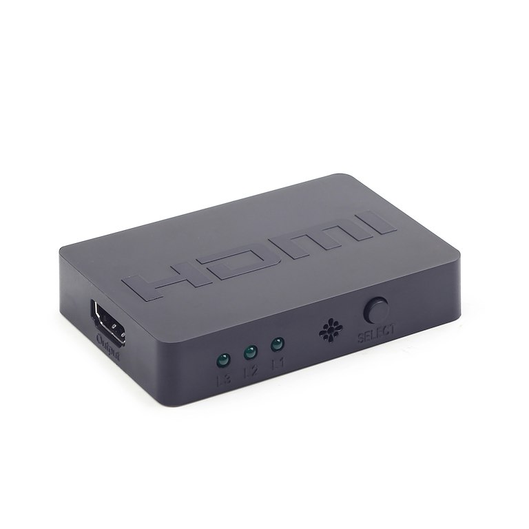 Gembird (DSW-HDMI-34) spliter HDMI (ženski) na 3xHDMI (ženski) crni