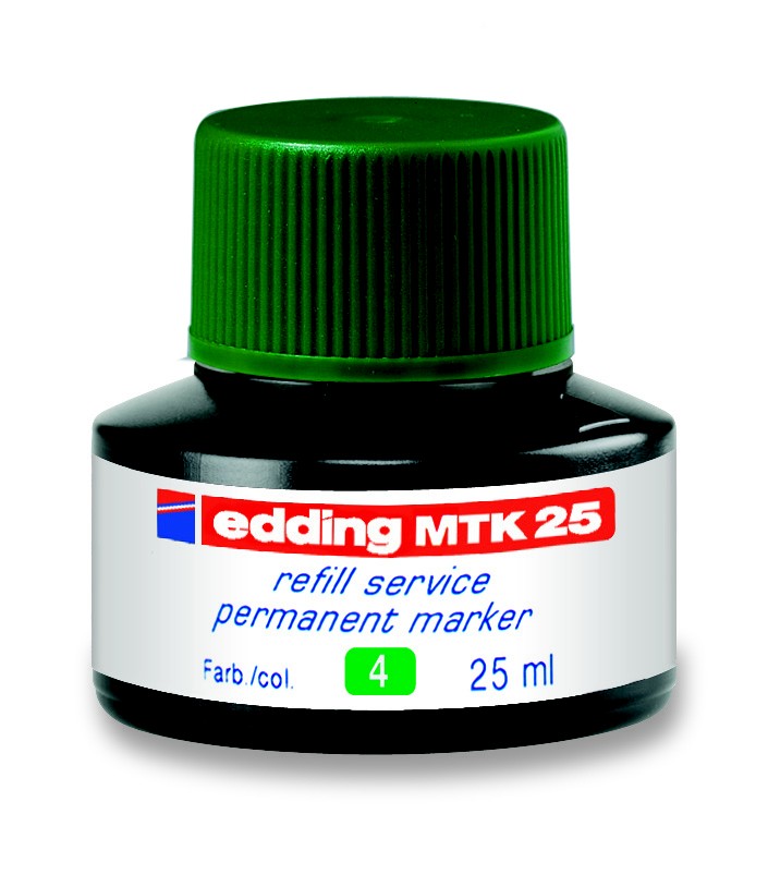 Refil za markere E-MTK 25, 25ml Edding zelena