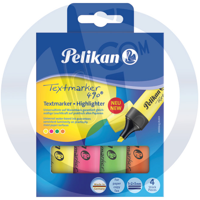 Signir 4 boje Pelikan 814058 blister