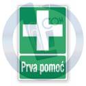 Prva pomoć 150x225mm nalepnica