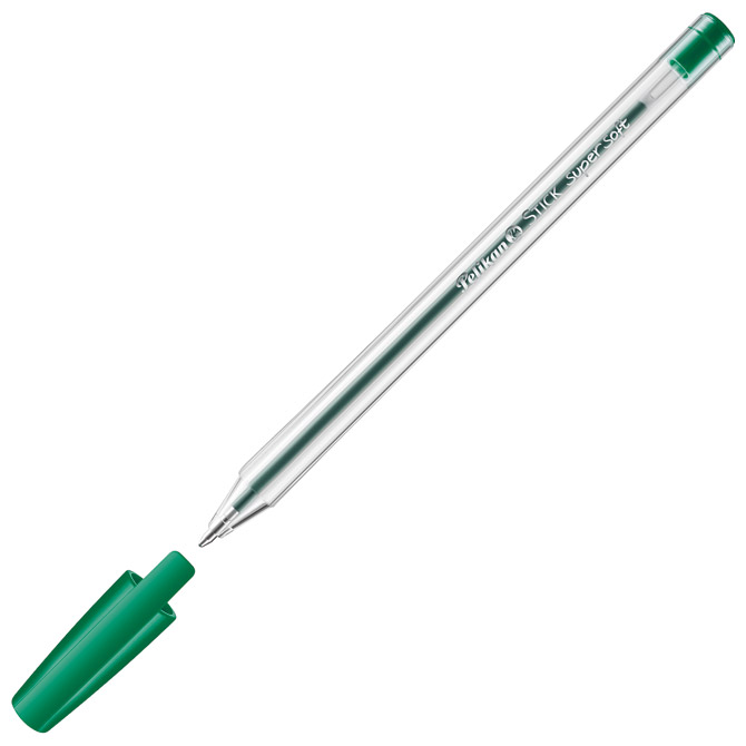Hemijska olovka zelena Stick K86 super soft Pelikan 804400