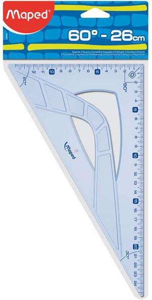 Trougao 21cm 60° Geometric Maped