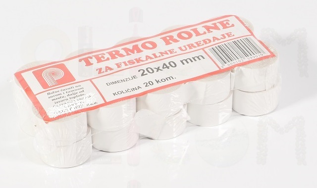 Termo rolna 20mm Fi40