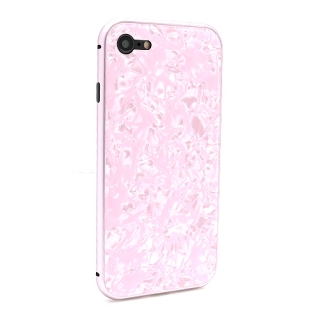 Futrola Magnetic Glass Crystal za Iphone 7/Iphone 8 roze