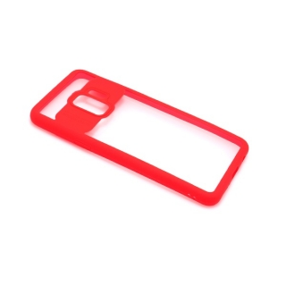 Futrola ELEGANT CLEAR za Samsung G960F Galaxy S9 crvena