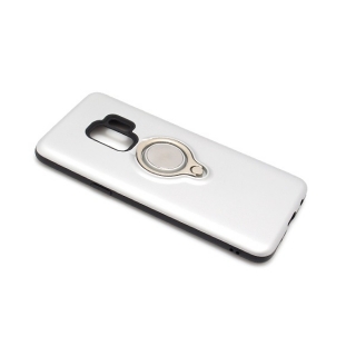 Futrola MAGNETIC RING za Samsung G960F Galaxy S9 srebrna