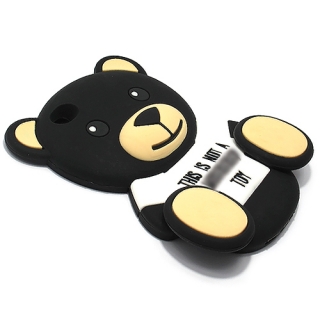 Futrola GUMENA TEDDY TOY za Huawei P8 Ascend crna