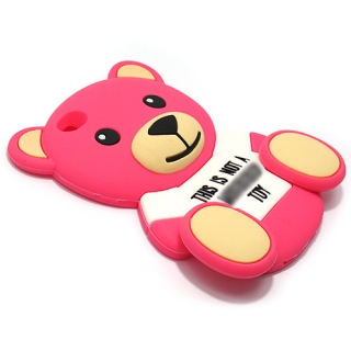 Futrola GUMENA TEDDY TOY za Huawei P8 Ascend pink