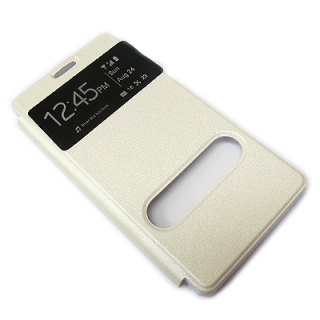 Futrola BI FOLD silikon za Sony Xperia Z3 D6603 bela