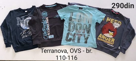 Terranova majice i duksevi za dečake br. 110-116