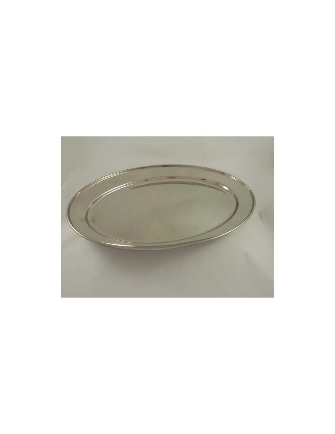 Oval Deluxe Inox 40 cm