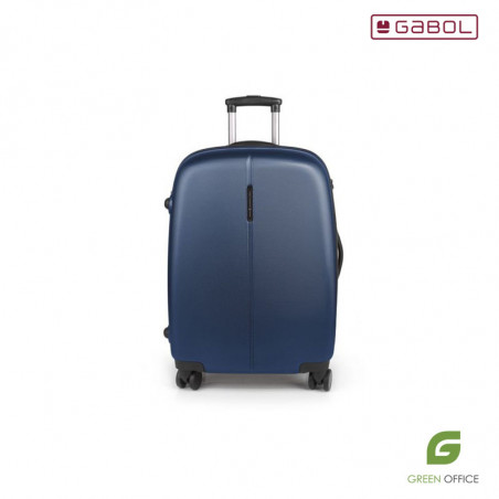Gabol Paradise - Srednji kofer za putovanje, Prostran, ABS materijal, Siva boja