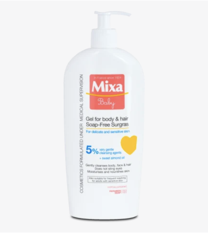 Mixa Baby gel za kupanje 2u1 400ml