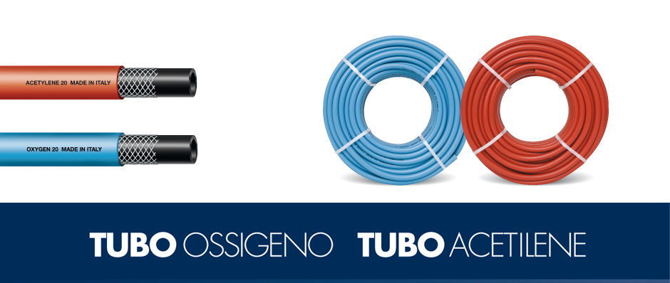 Tubo Acetilene troslojno crevo za acetilen 8*15mm 50m