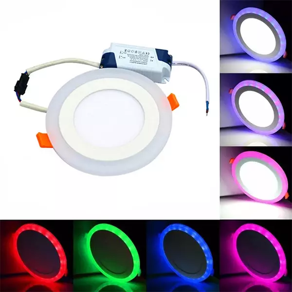 RGB LED Panel ugradni 6w okrugli