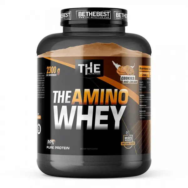 THE AMINO Whey Hydro Protein COOKIE AND CREAM 2300g