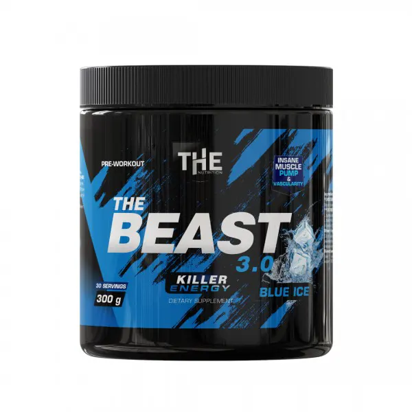 THE Beast 3.0 300g pre-workout BLUE ICE