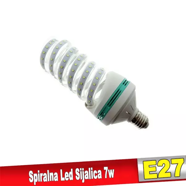 Spiralna Led Sijalica 7w