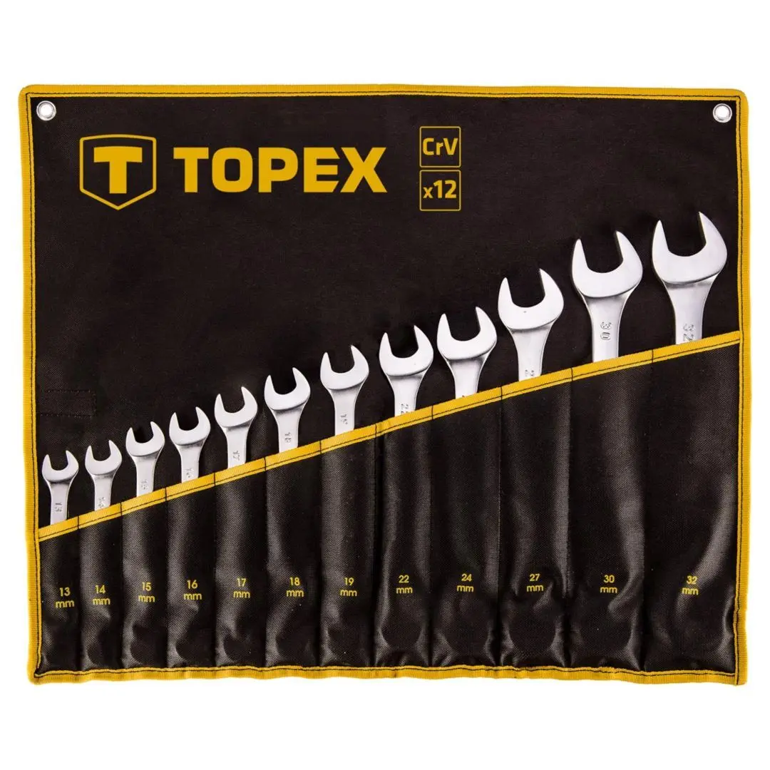Ključ okasto-viljuškasti Premium – TOPEX 35D758