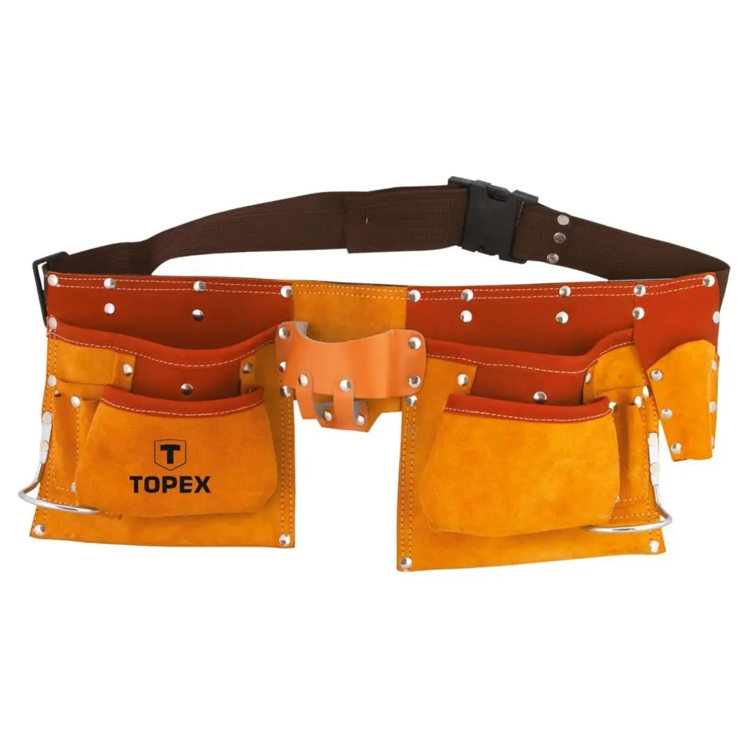 Torba kožna za alat (sa pojasom) – TOPEX 79R405