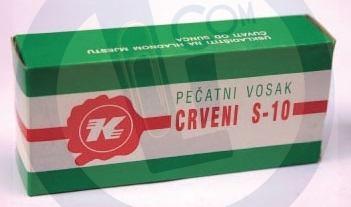 Vosak za toplo pečaćenje CRVENI 1/10